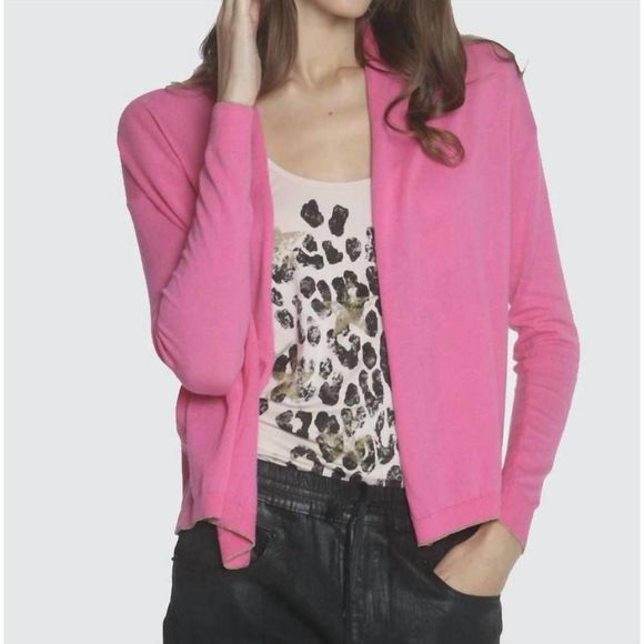 LABEL+THREAD | Sweaters | Newlabelthread Sasha Cardigan In Paris Pink ...